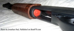 Home Defense Remington 870 Shotgun: Police Magnum, Clamp, Oversized Safety,