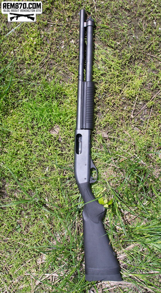 Remington 870 Tactical with One Piece Magazine Tube