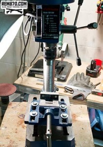 Drilling and Tapping Remington 870 Receiver to Install Rail (or Ghost ...