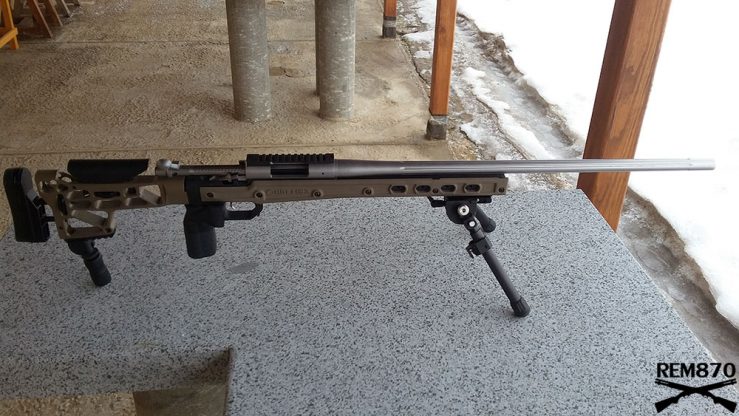Remington 700 SPS with MDT (Modular Driven Technologies) HS3 LA Stock ...